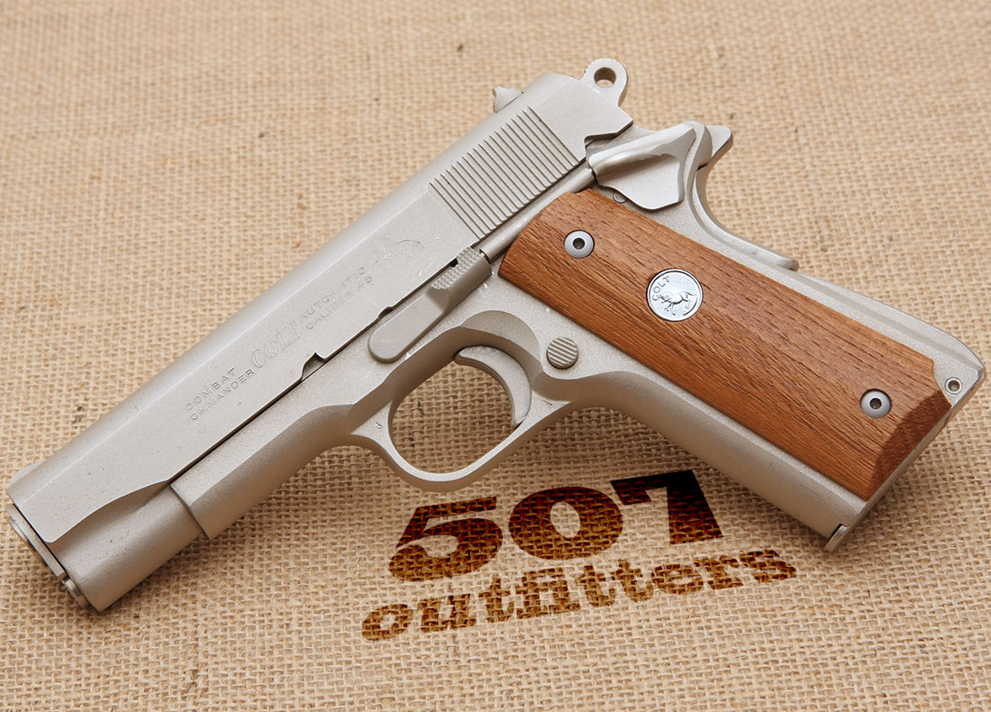 Colt Combat Commander Satin Nickel – 507 Outfitters