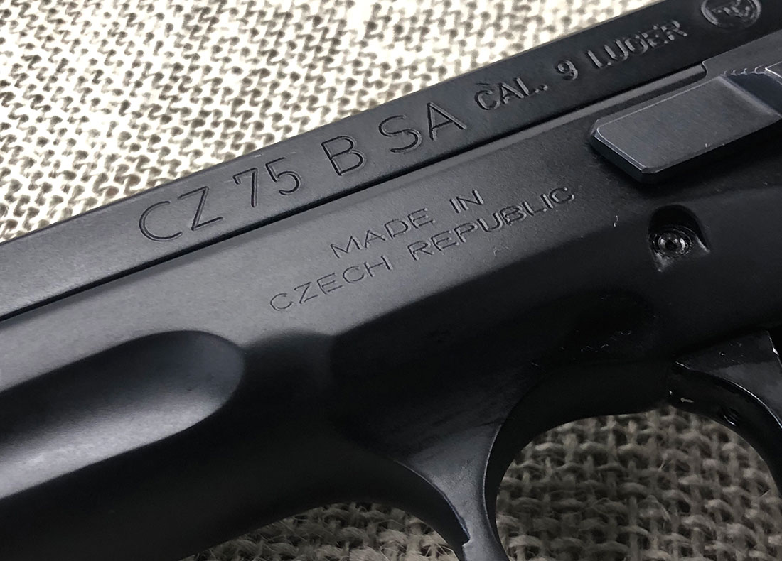 CZ 75 B SA – 507 Outfitters