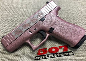 Glock 43X Glock N’ Roses Custom Engraved 9mm – 507 Outfitters