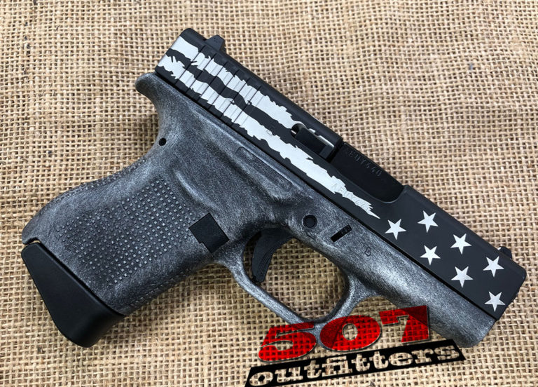 Glock 43 White American Flag – 507 Outfitters