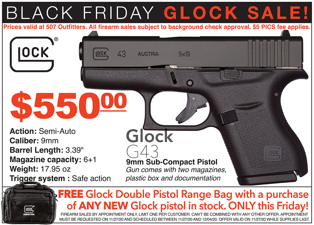 Black Friday Glock Sale at 507 Outfitters – 507 Outfitters