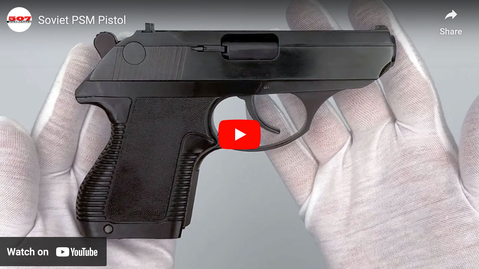 Soviet PSM Pistol – 507 Outfitters