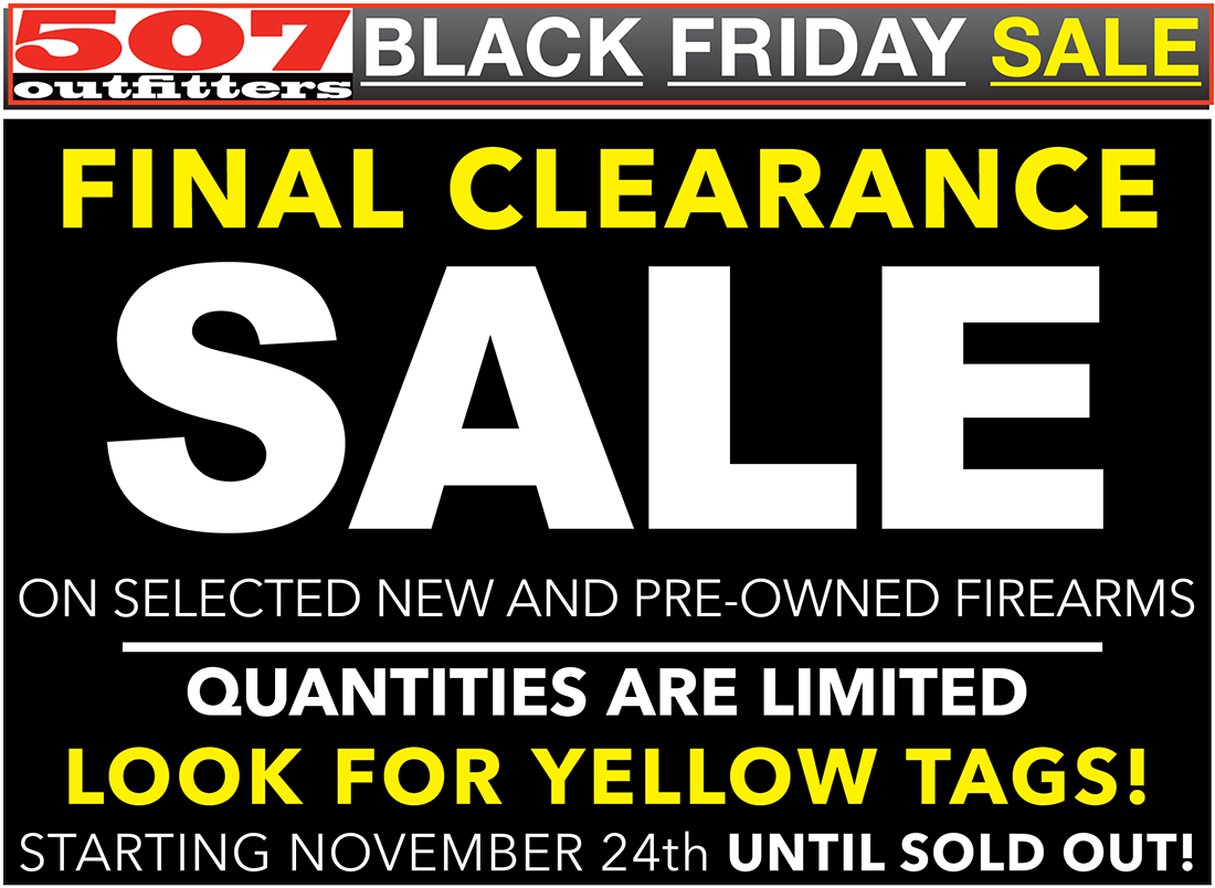 Black Friday Sale at 507 Outfitters – 507 Outfitters