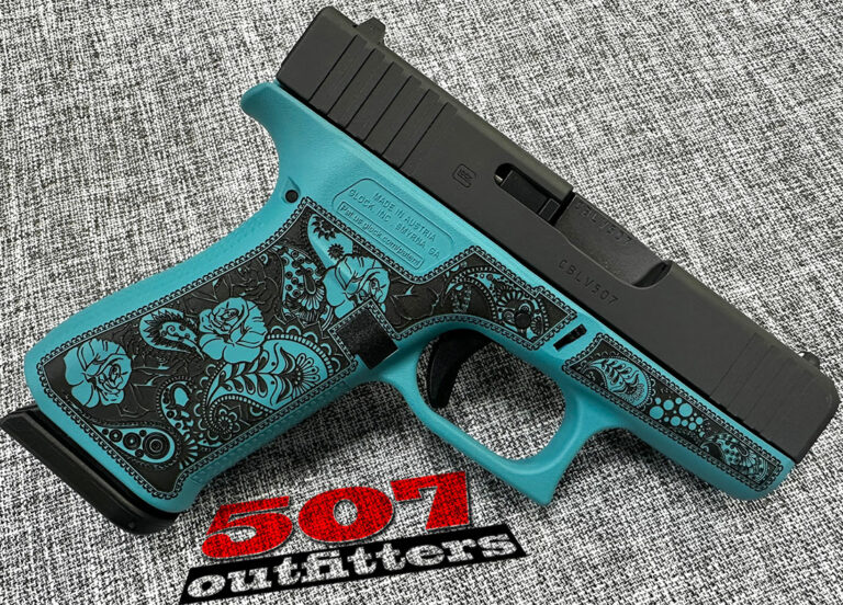 Glock 43X Custom “Tiffany & Paisley” – 507 Outfitters