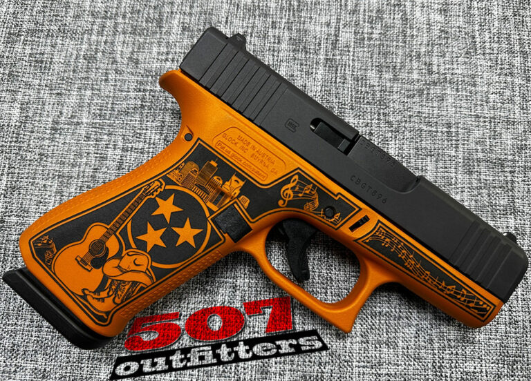 Glock 43X Custom “Tennessee Orange” – 507 Outfitters