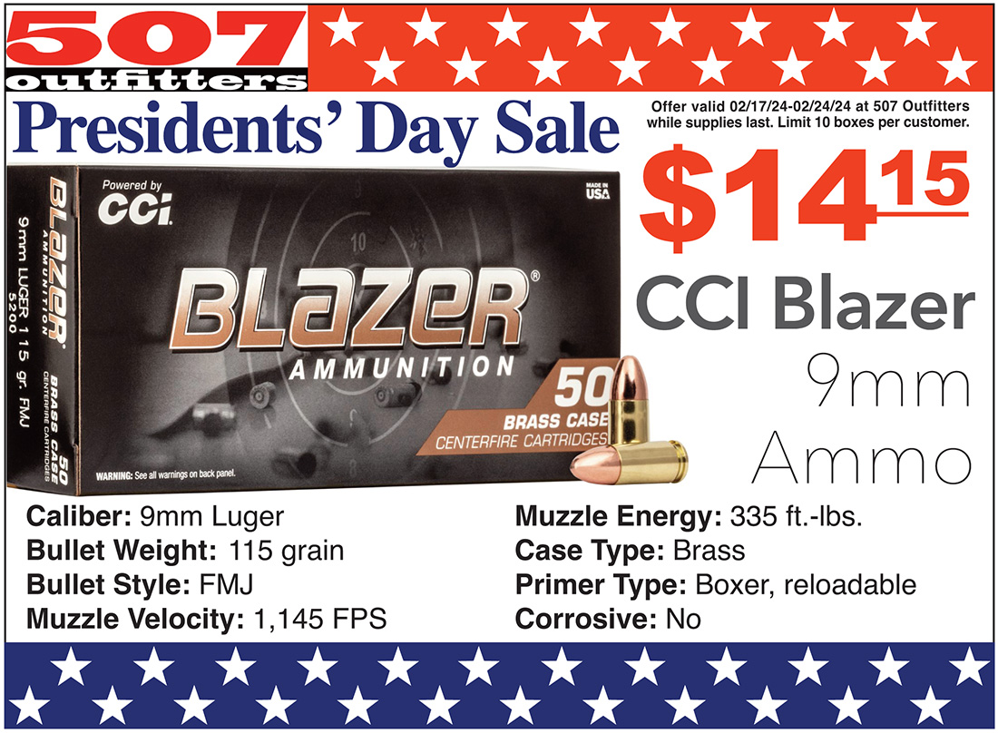 Blazer Brass 9mm Ammo – 507 Outfitters